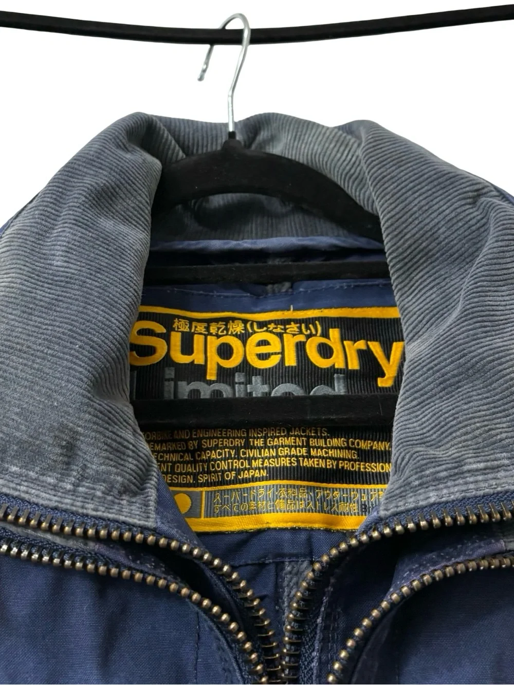 Superdry | Jackets & Coats | Superdry Limited Edition Blue Field ...